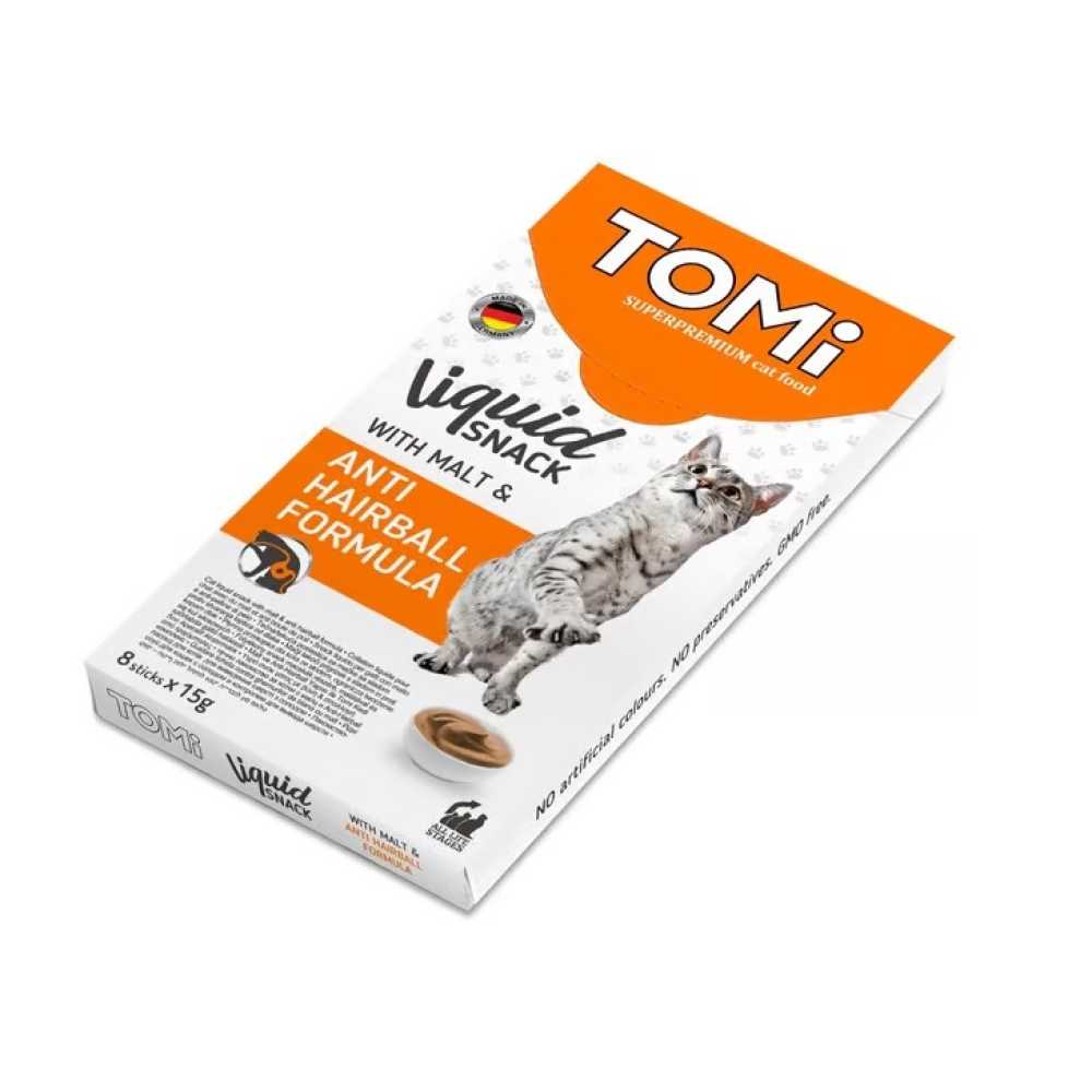 TOMI Cat Liquid Malt-Anti hairball 15g