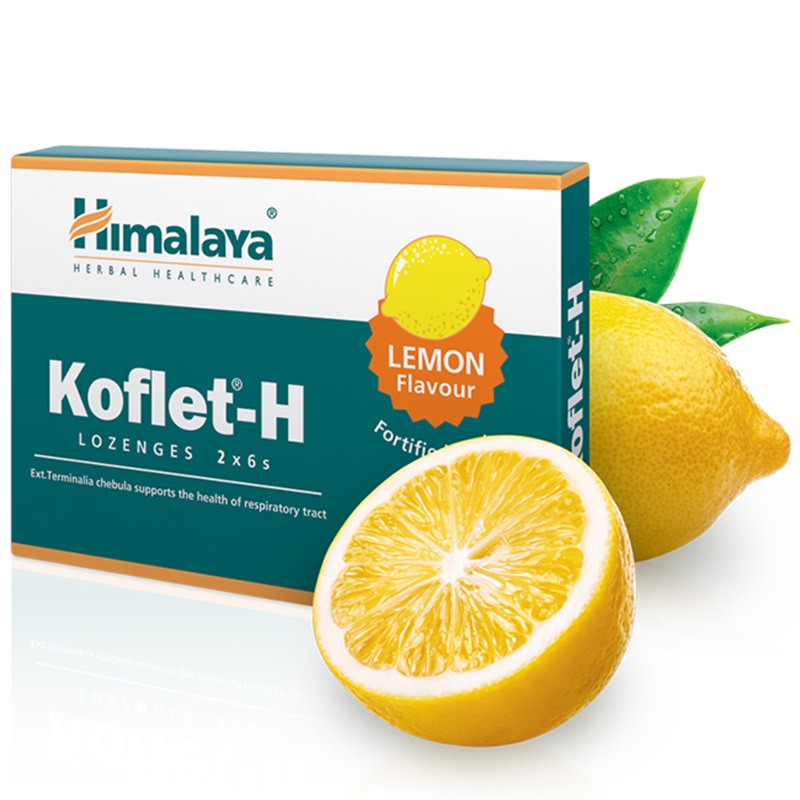 KOFLET-H LOZENGE LIMUN UKUS 12KOM HIMALAYA