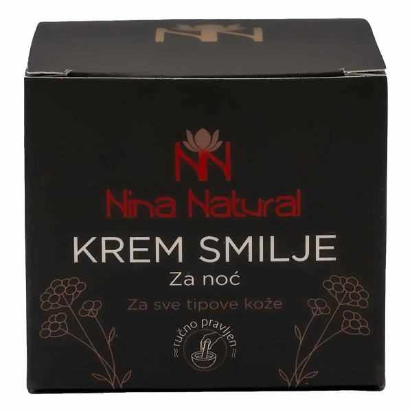 NOĆNA KREMA OD SMILJA NINA NATURAL 50ML