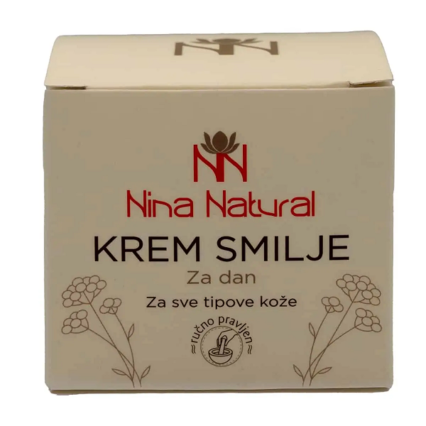 DNEVNA KREMA OD SMILJA NINA NATURAL 50ML