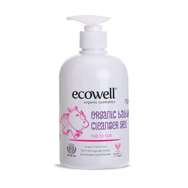 ECOWELL GEL ZA ČIŠĆENJE KOŽE BEBA ORGANSKI 500ML