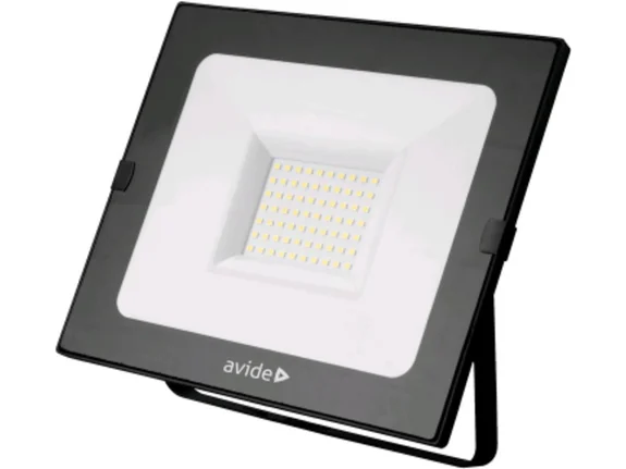 Avide Reflektor Slim LED SMD 5000lm 4K IP65 50W