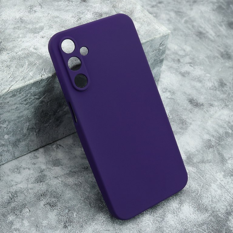 Samsung A15 silikonska futrola Gentle (Purple)