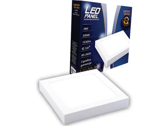 Lumax LED panel nadgradni LUMNPK-18W 3000K 1530 lm