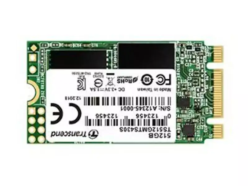 TRANSCEND 512GB, M.2 SATA (2242), 560MB/S / 500MB/S, TS512GMTS430S