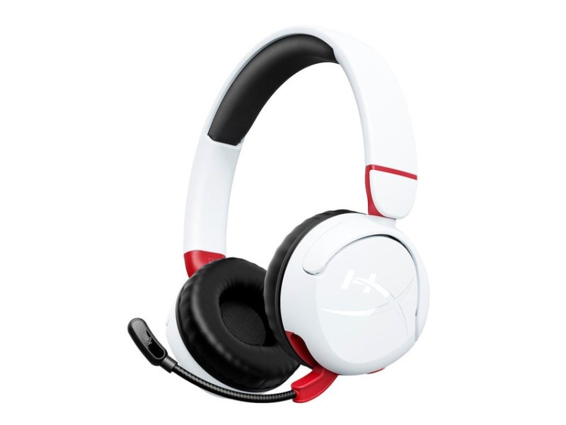 HYPERX CLOUD MINI WHITE WIRELESS GAMING SLUŠALICE SA MIKROFONOM