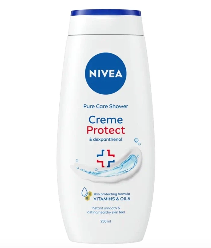 NIVEA GEL ZA TUŠIRANJE 250ML W. CREME PROTECT