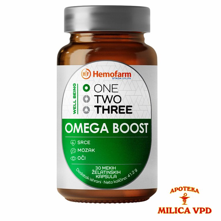 One Two Three Omega Boost 30 kapsula