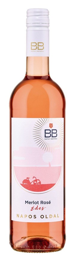 Balatonboglári Merlot Rosé - slatko rosé vino 0,75l