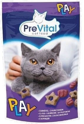 PPF-Prevital,Snack Cat-Meaty Crispy MIX 60g