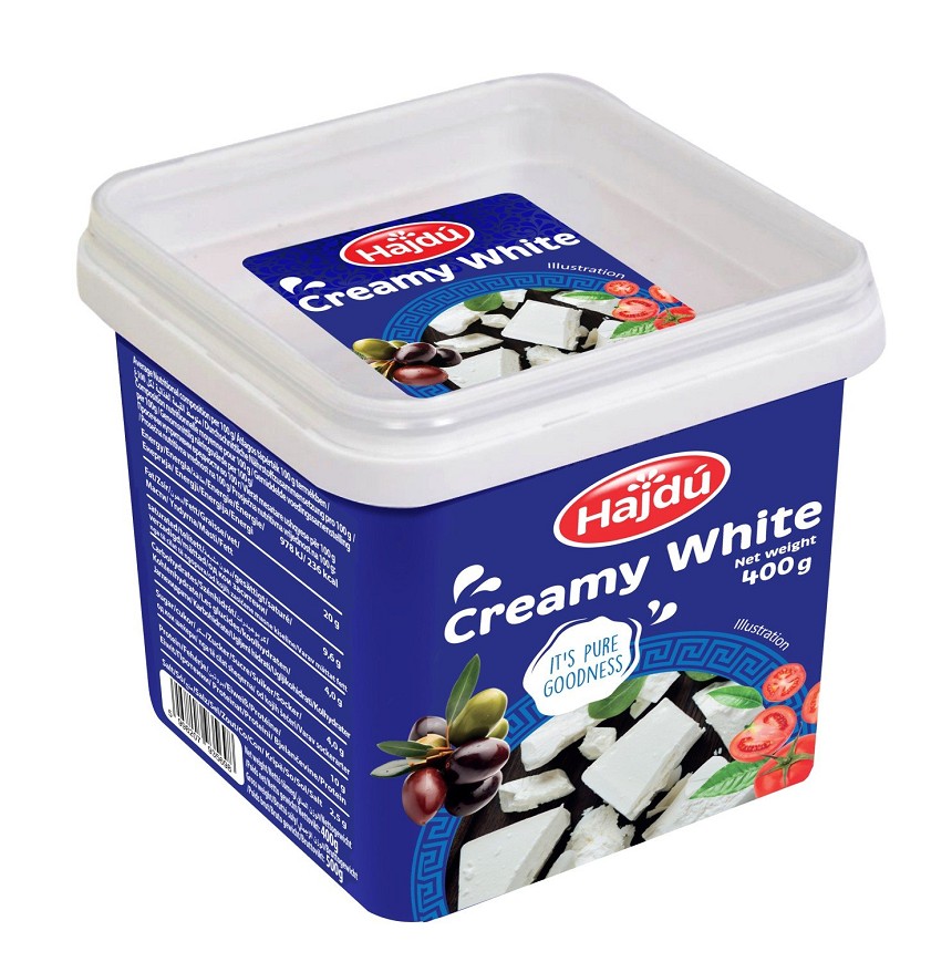 Hajdu Creamy White 400g