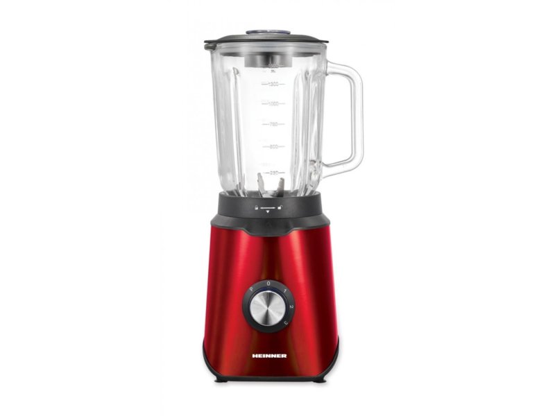 HEINNER BLENDER HBL-1000RED 1,5L/1000W/SLAKLENA ČAŠA/CRVENI