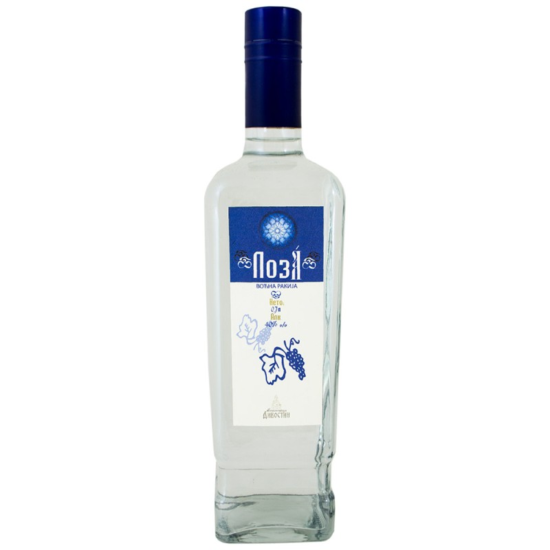 Rakija "Loza" 0.7 l, 40% vol.