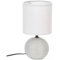 Atmosphera Lampa Od Pamuka Svetlo Siva