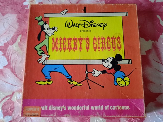 Walt Disney: Mickey`s Circus, crtani film super 8