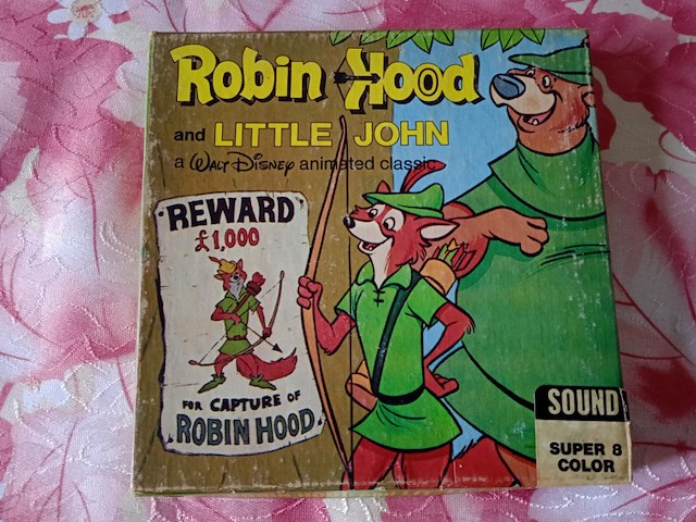 Walt Desney: Robin Hood, crtani film super 8