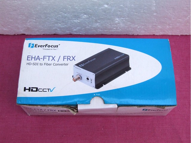 EverFocus EHA-FTX/FRX HD-SDI to fiber converter NOVO!