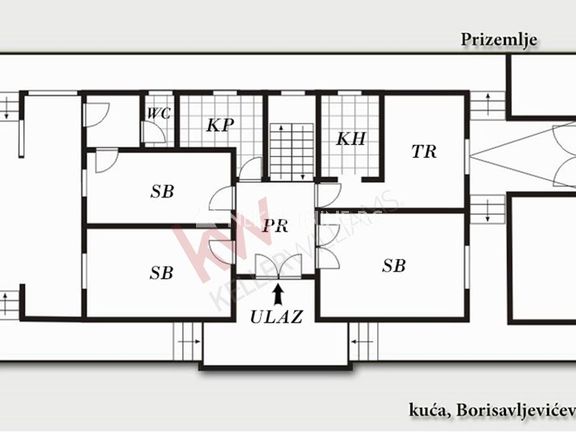 Kuća 6.0, 183m2, Borisavljevićeva (Beograd), 650000e