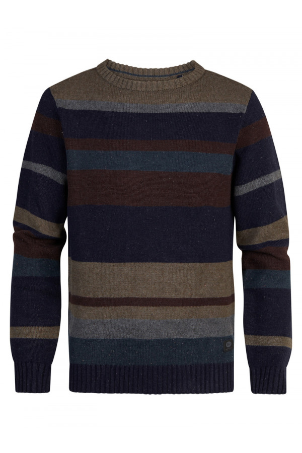 MEN KNITWEAR ROUND NECK BASIC
