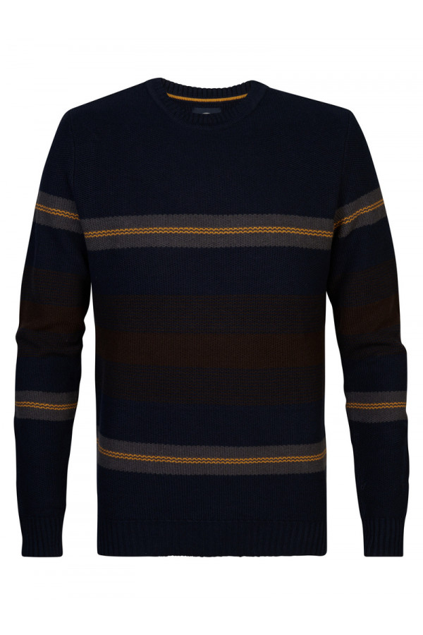 MEN KNITWEAR ROUND NECK BASIC