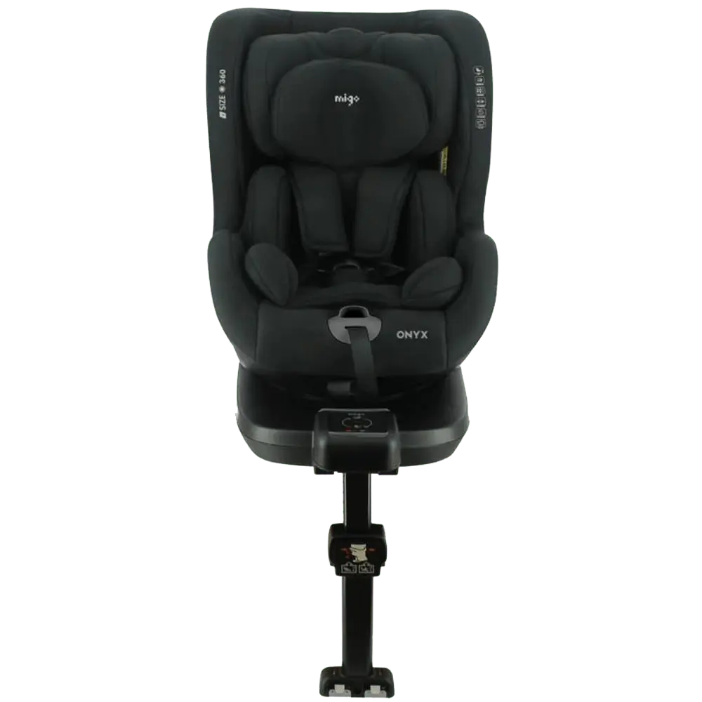 Migo Onxy Auto sedište 40-105cm isofix, Crno