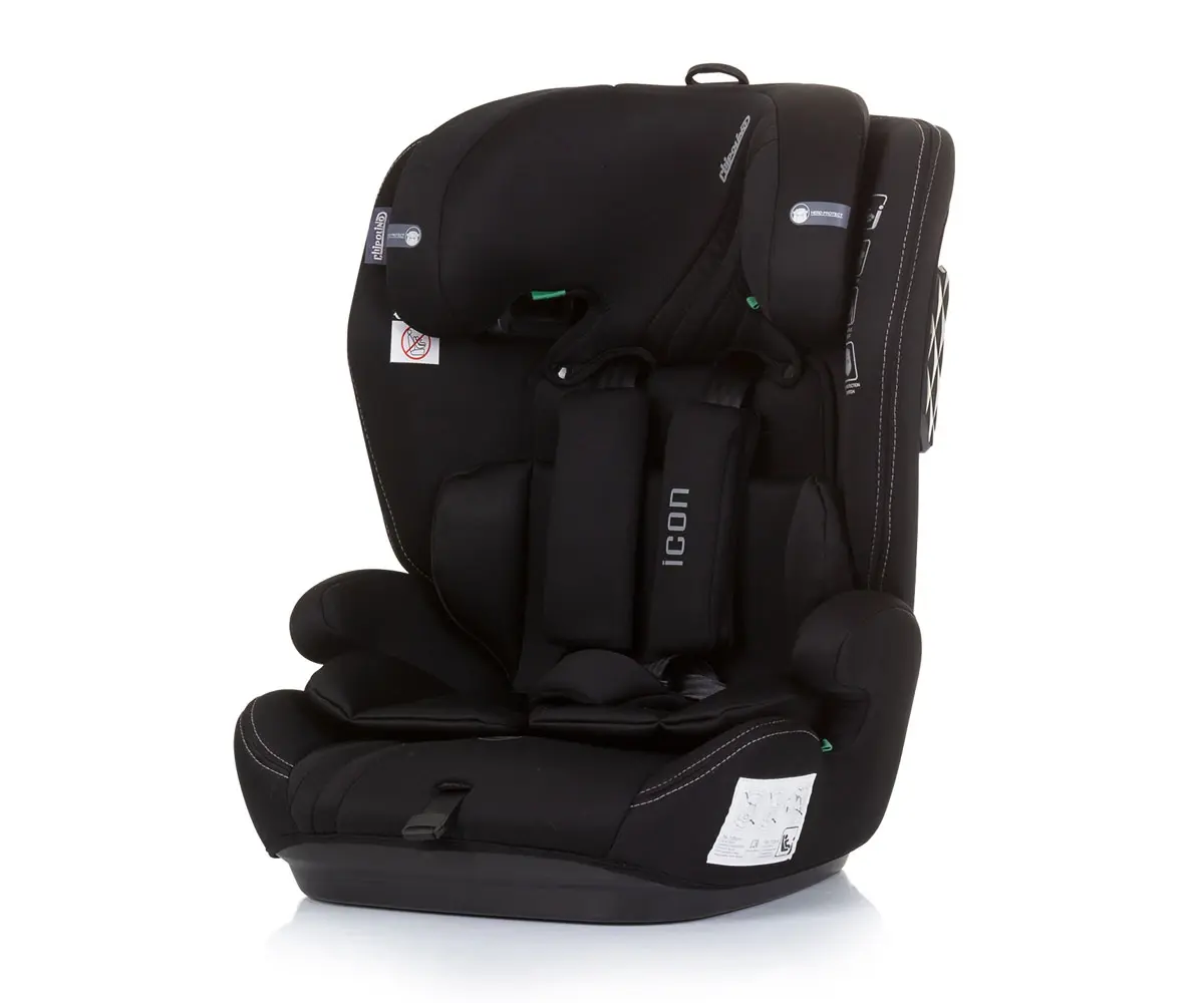 Chipolino Icon Auto sedište 76-150 isofix, Crno