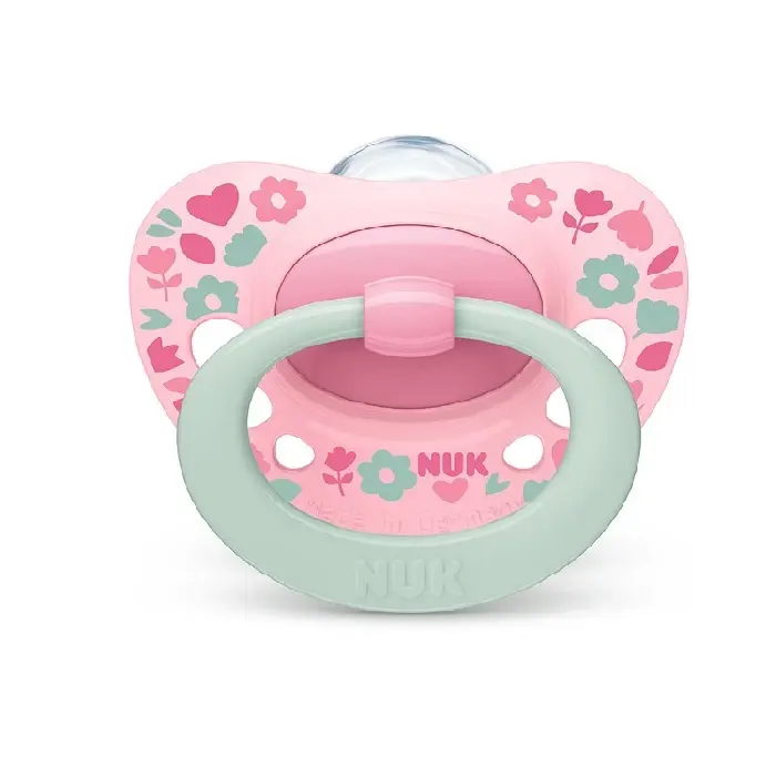 NUK Varalica za bebe Cvetići 739703, 18-36m, Roze