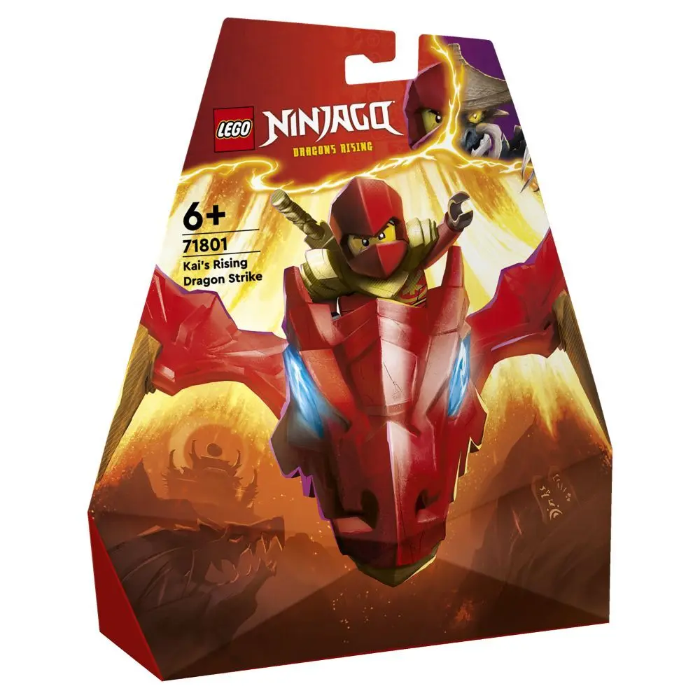 Lego igračka od cigle Ninjago Kai's Rising Dragon Strike 6g+, crvena