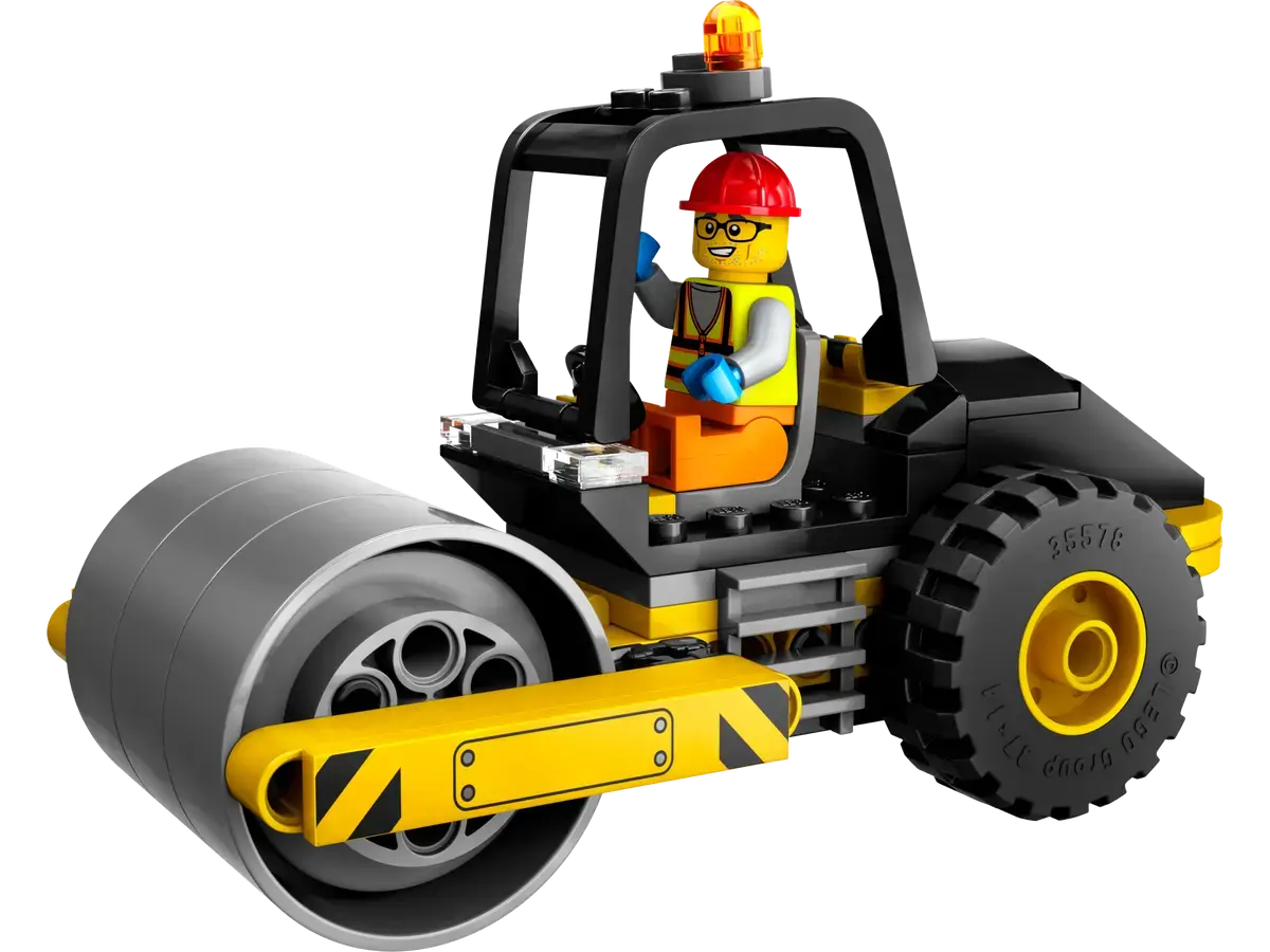 Lego Toi Citi Construction Parni valjak 5g+, crni