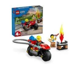 Lego Brick Toi Citi Fire Rescue motocikl 4g+, šareno