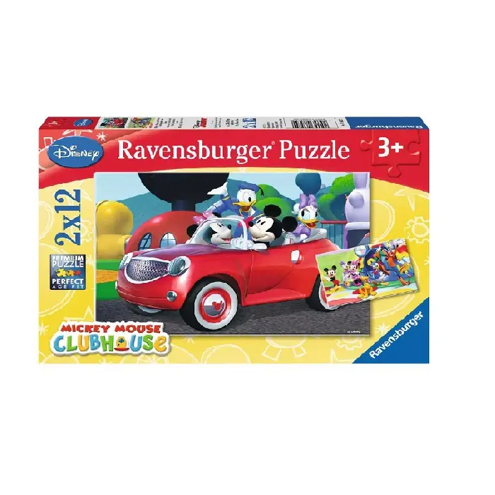 Ravensburger Puzzle Miki, Mini i prijatelji RA07565