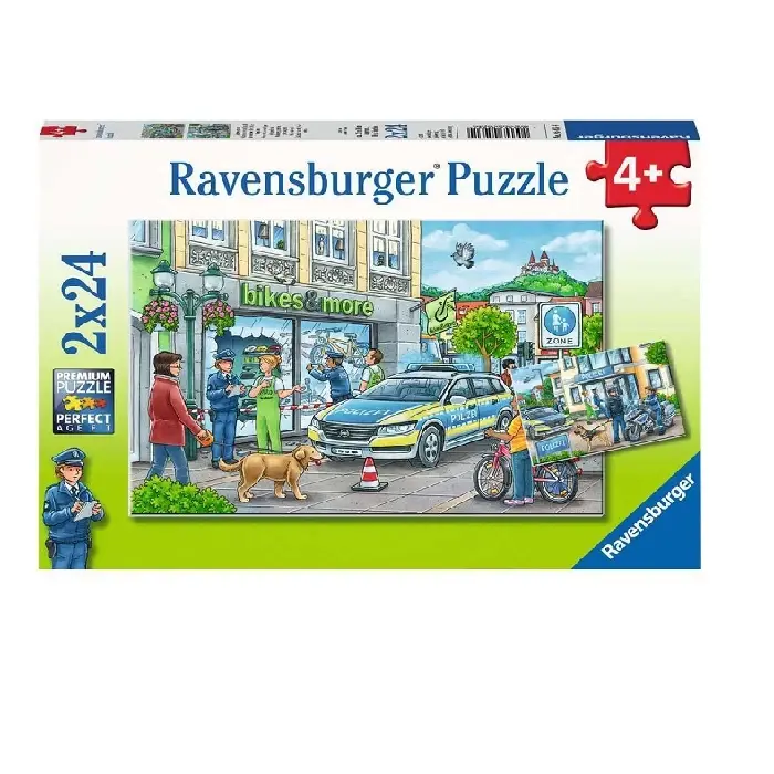 Ravensburger Puzzle Policajci na poslu RA05031, 24 dela