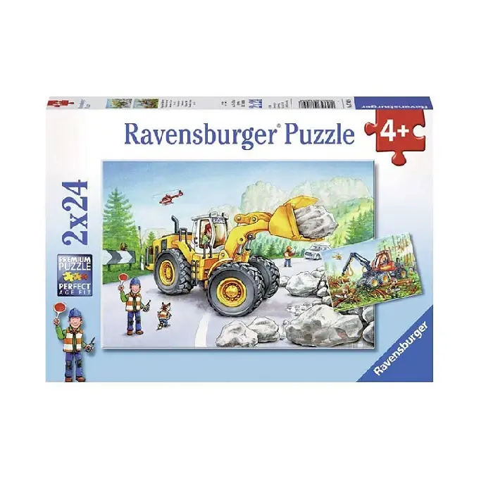 Ravensburger Puzzle Radovi na putu RA07802