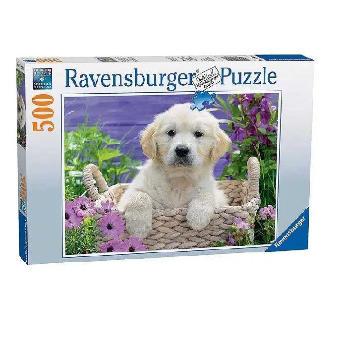 Ravensburger Puzzle Kuce u korpi RA14829, 500 delova