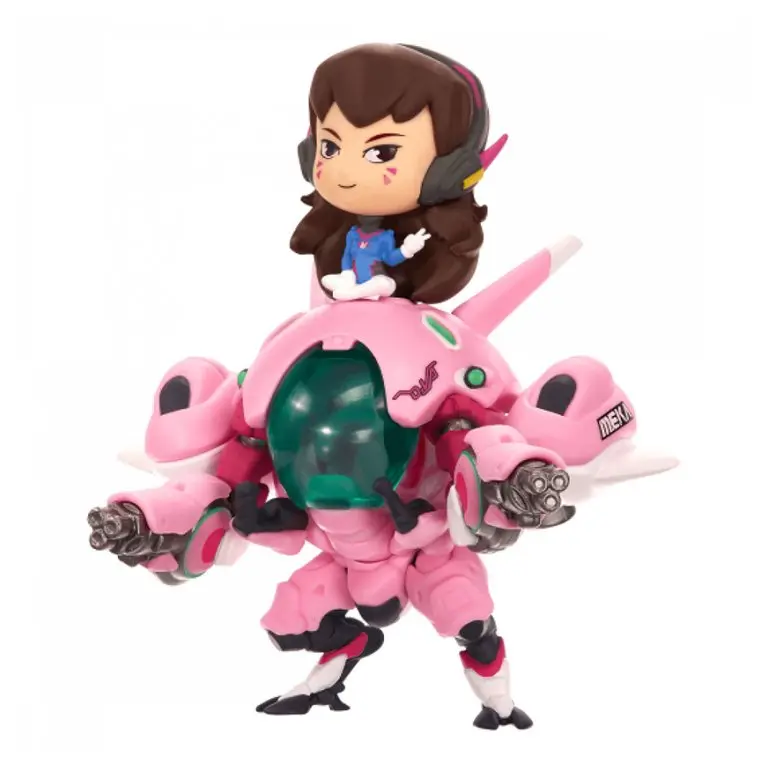 ACTIVISION BLIZZARD Figura Cute But Deadly D. VA with Meka roze