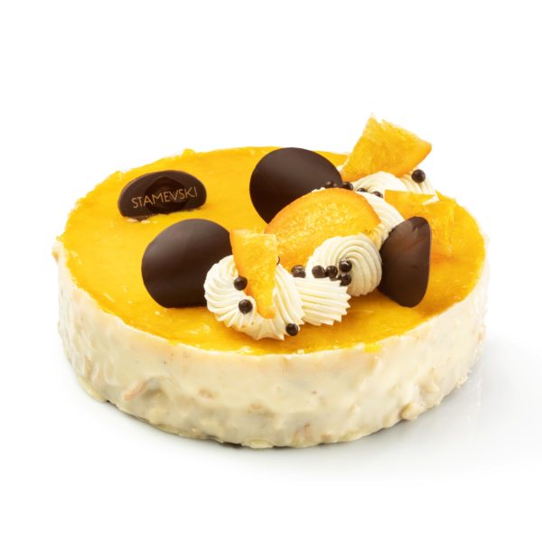 Orange cheesecake