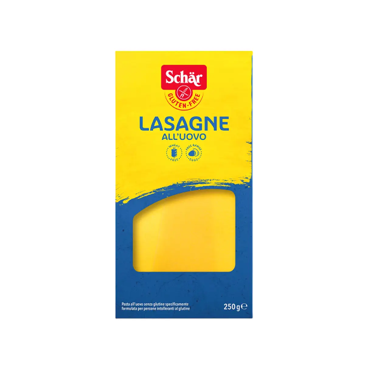 Schar Testenina za lazanje bez glutena, 250 g