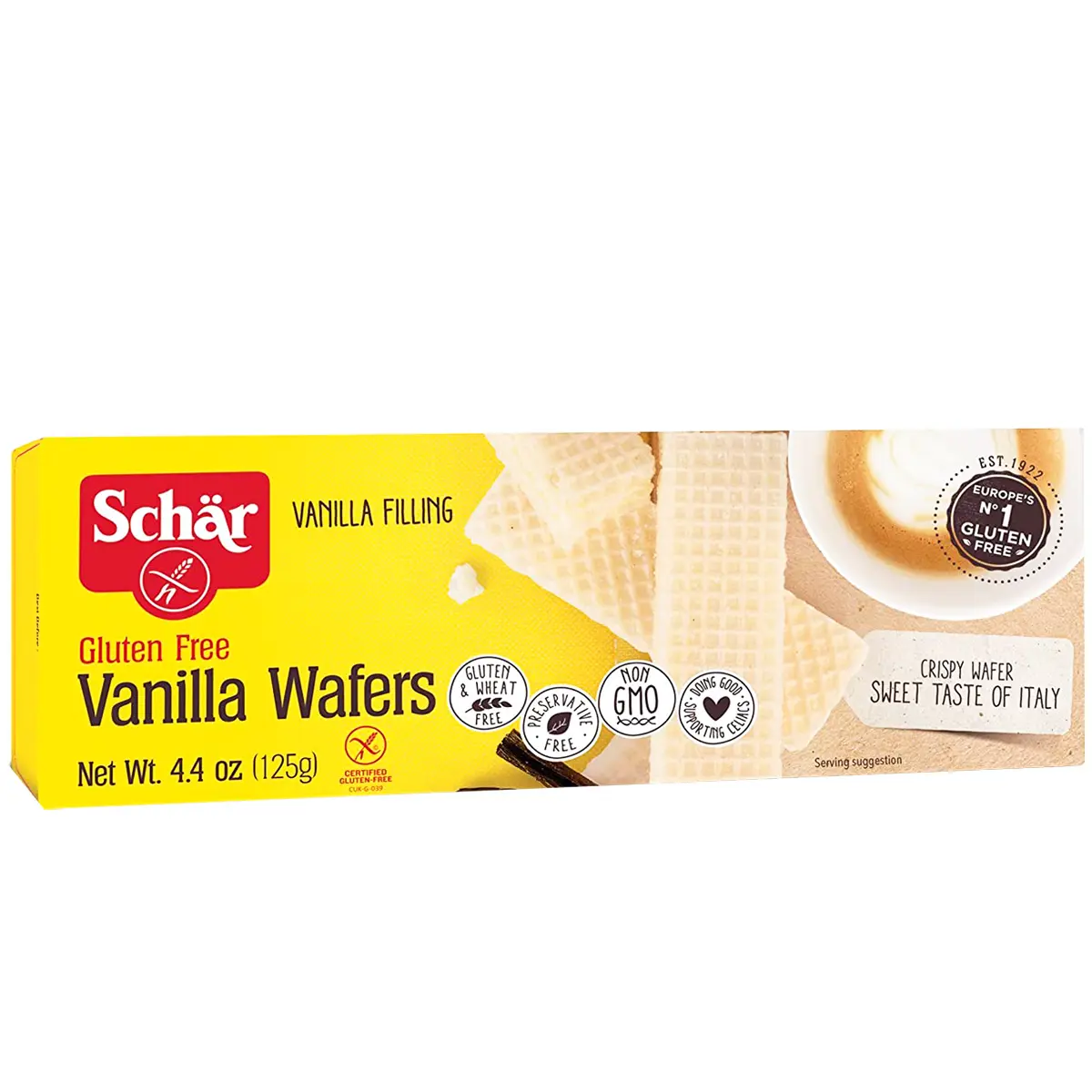 Schar Napolitanke sa vanilom bez glutena, 125 g