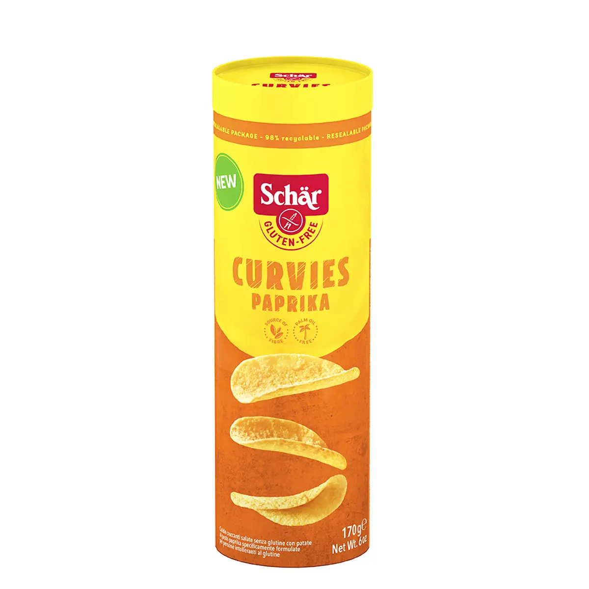 Schar Čips sa ukusom paprike bez glutena, 170 g