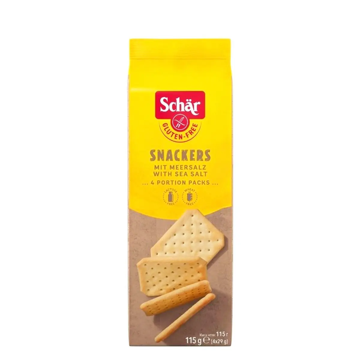 Schar Slani krekeri bez glutena, 115 g