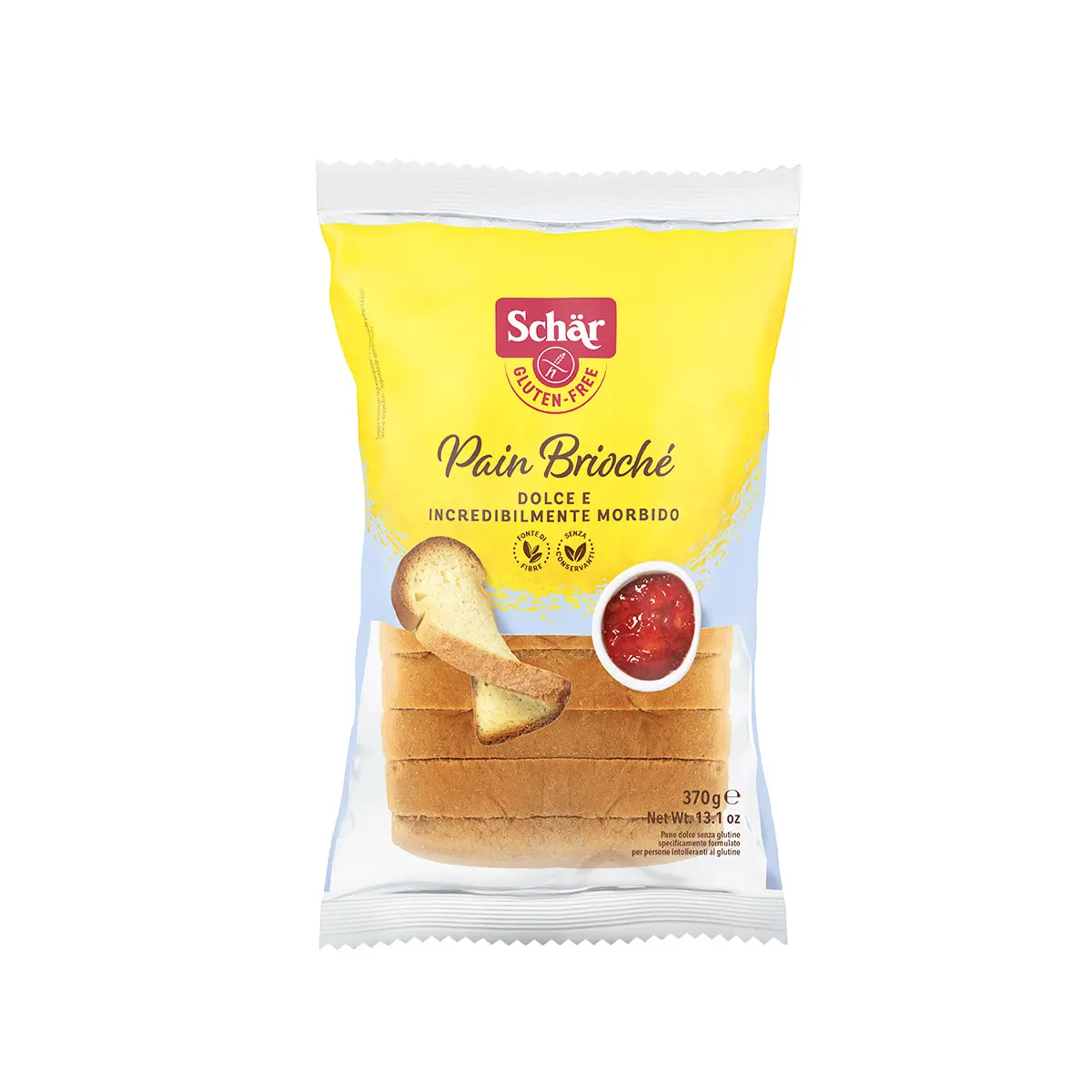 Schar Beli sladak hleb bez glutena, 370 g