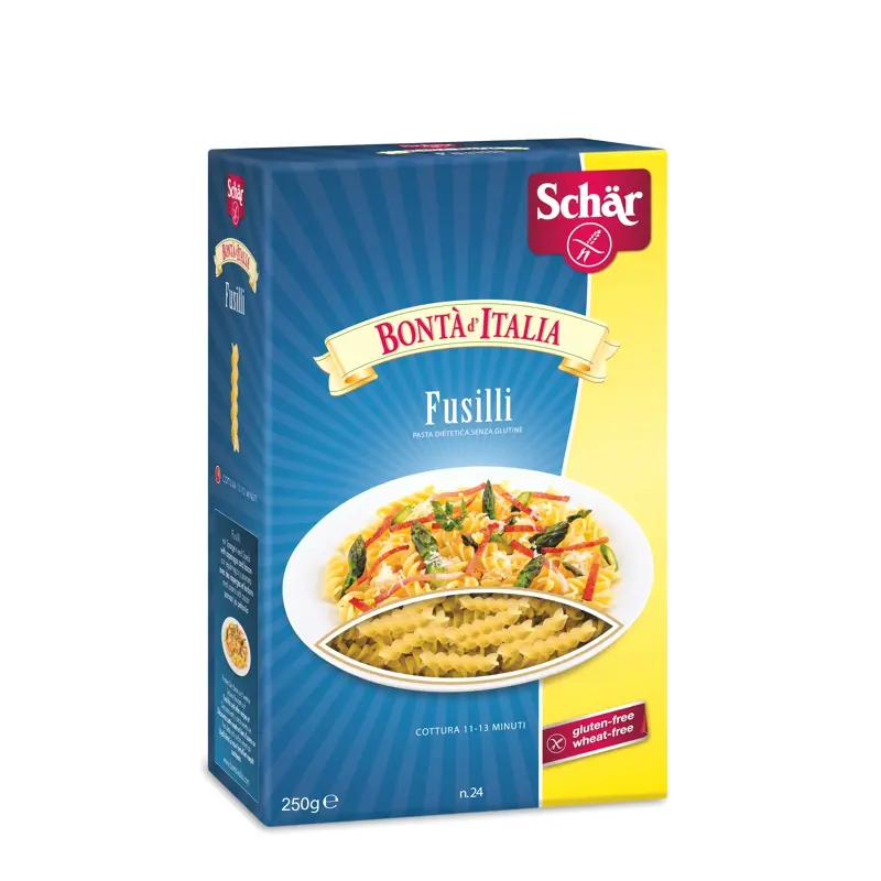 Schar Bonta d' Italia Fusilli bez glutena, 250 g