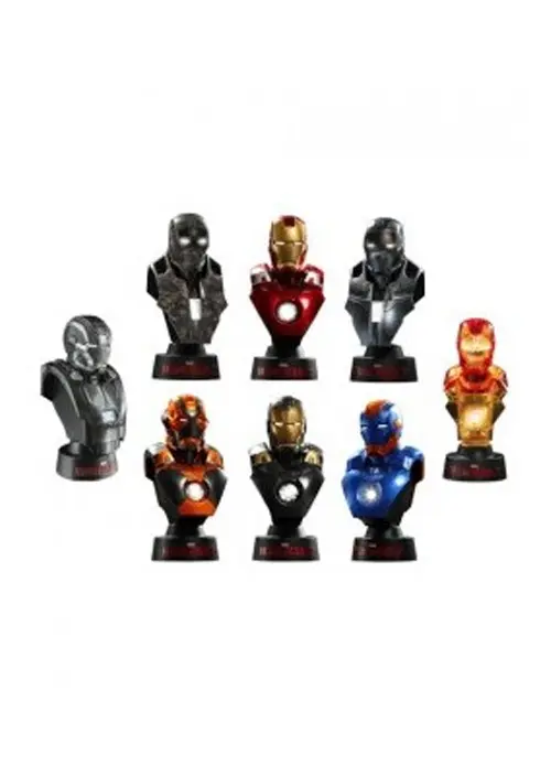 Iron Man 3 Busts 1/6 11 cm Deluxe Set Series 2 (8)