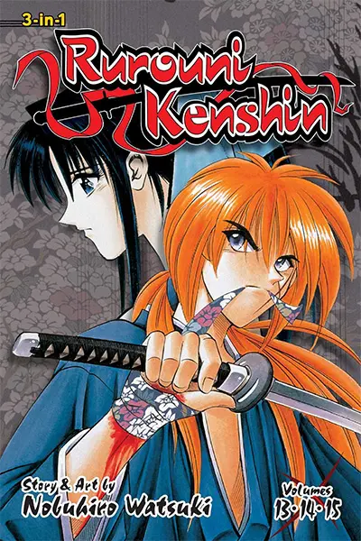 VIZ Media Rurouni Kenshin, 3-in-1 Edition, Vol. 5 (Includes Vols. 13, 14 & 15)