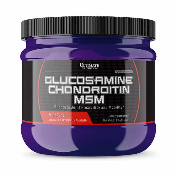 Ultimate Nutrition Glukozamin hondroitin MSM, 158g