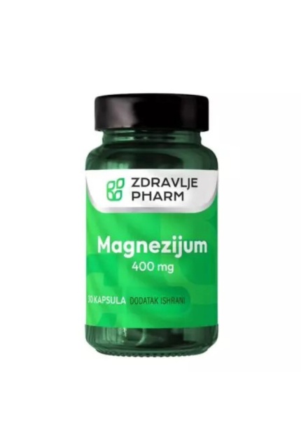 Magnezijum 400mg 30 kapsula