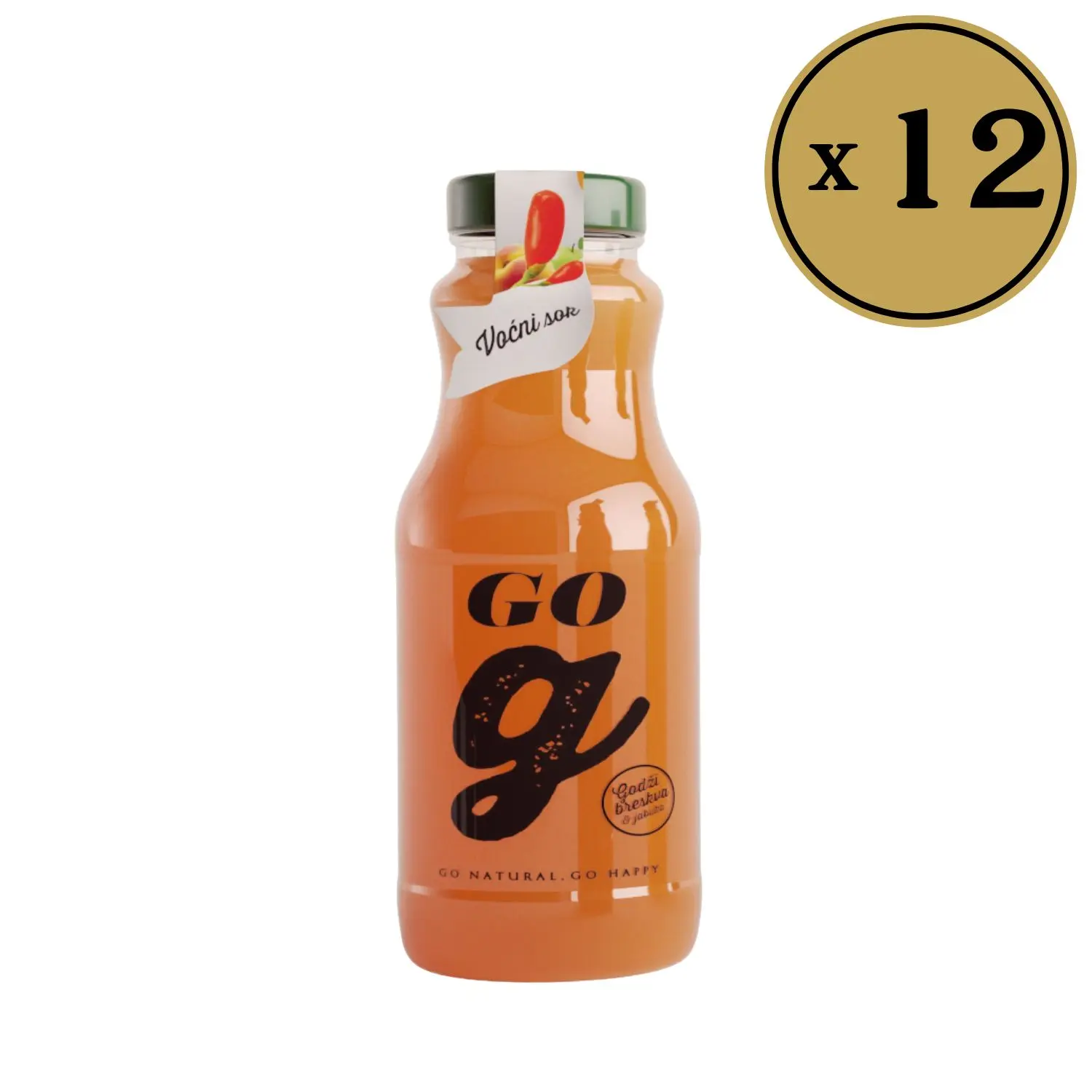 GO G Sok, Breskva, 0.25l, 12 komada