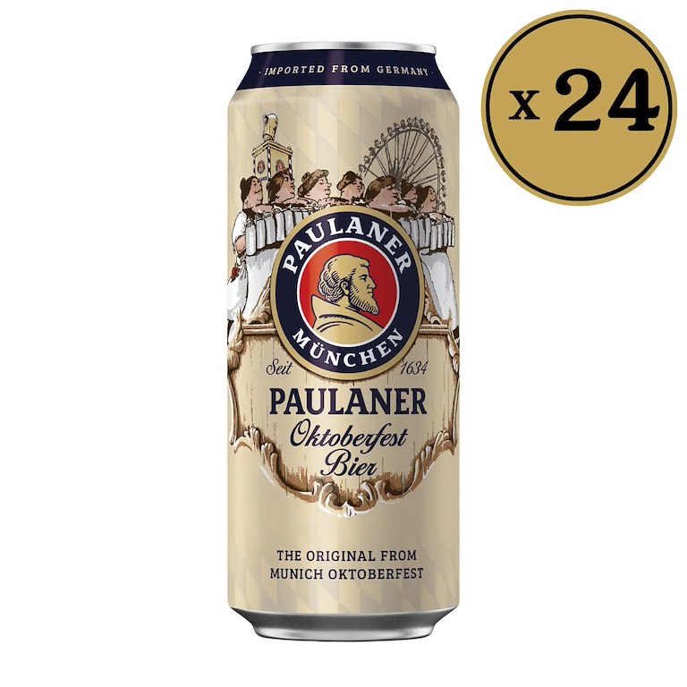 Paulaner Oktobarfest Pivo, 0.5l, 24 komada