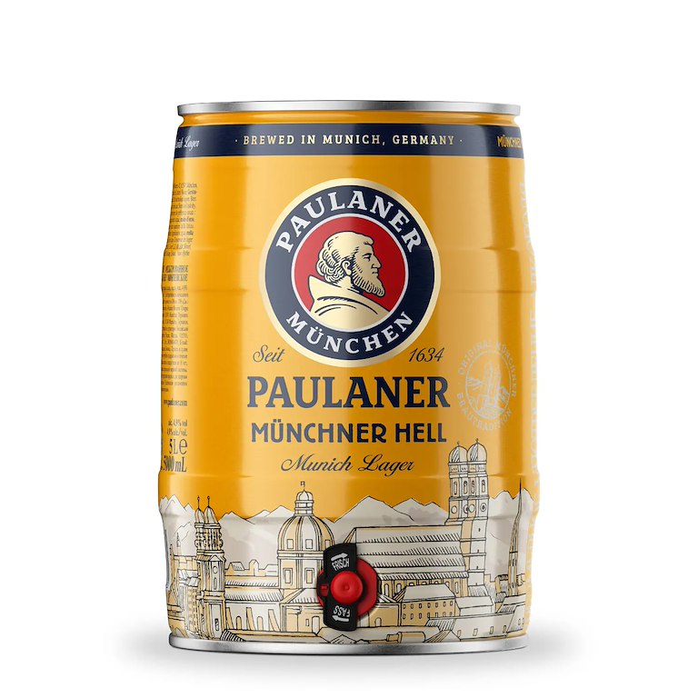 Paulaner Minhensko Pivo, Svetlo, 5l