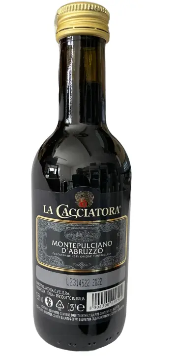 Caldirola Montepulciano Crveno vino, 0.25l